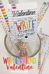 Write Friend Valentine